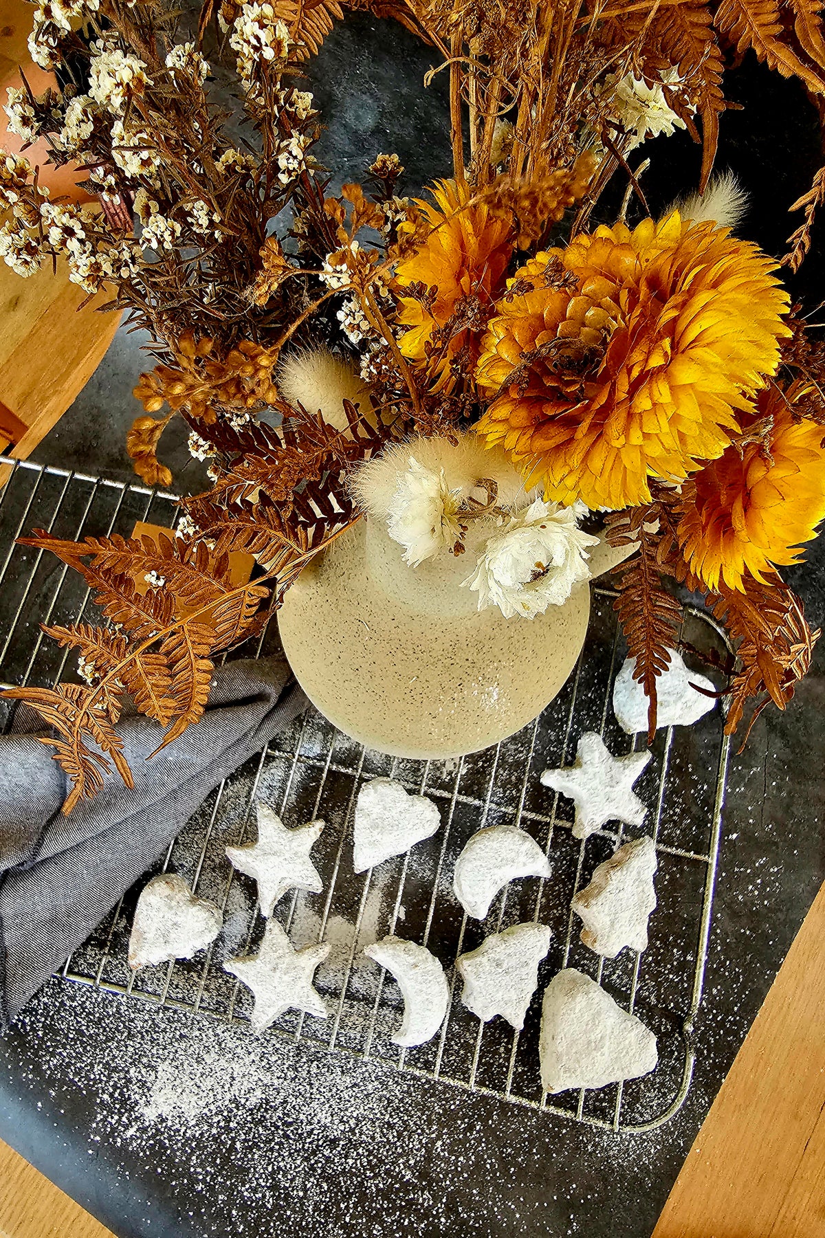 Greek Shortbread AKA Kourabiethes - The Village Mumma